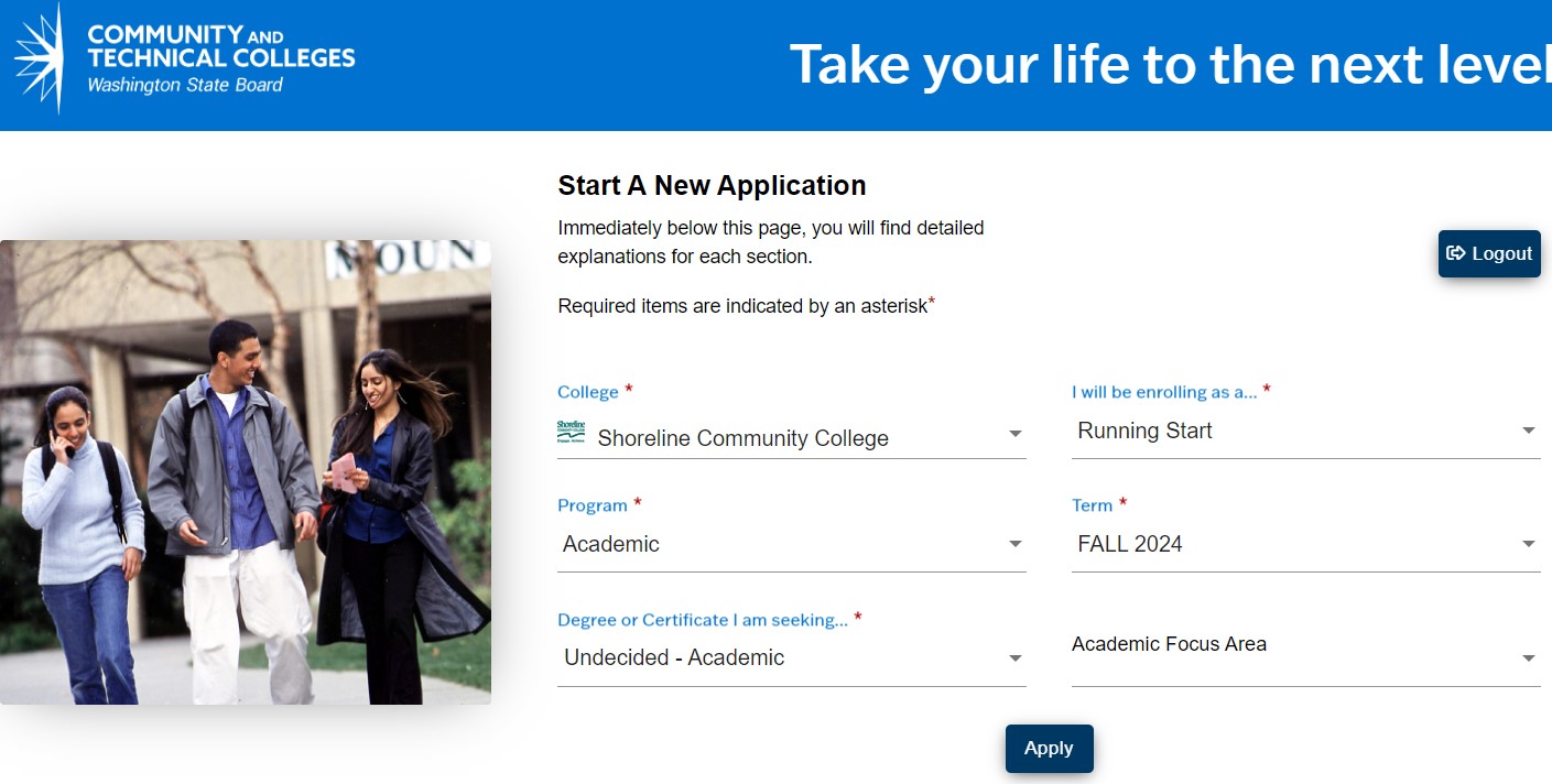 How to Apply to Running Start | Shoreline Community College